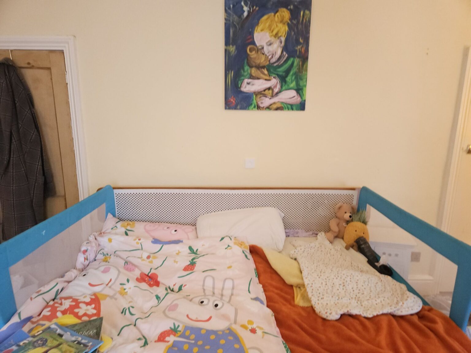 Ikea LÖVA co-speepling leaf canopy hack for bed sharing with kids ...